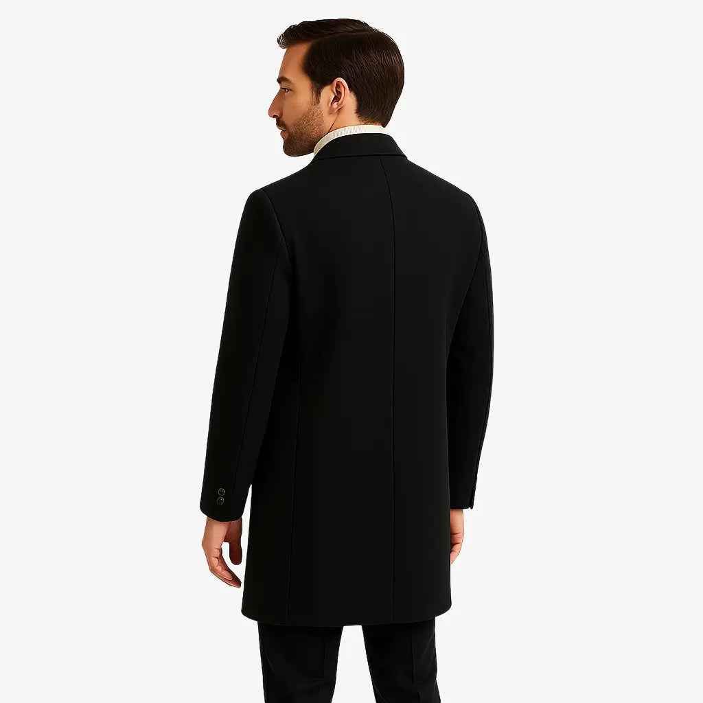 Sobretudo Masculino Longo 100% Lã